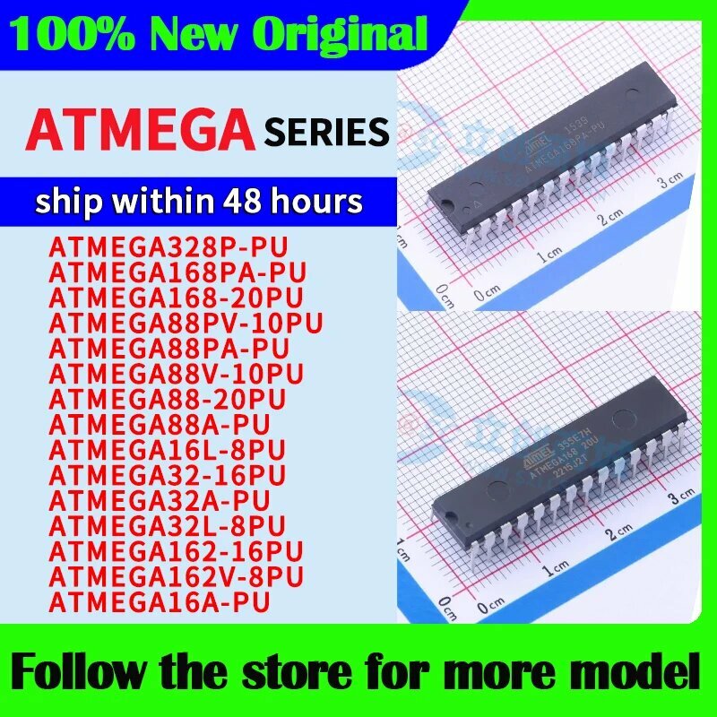 Микроконтроллеры ATMEGA ATMEGA162-16PU