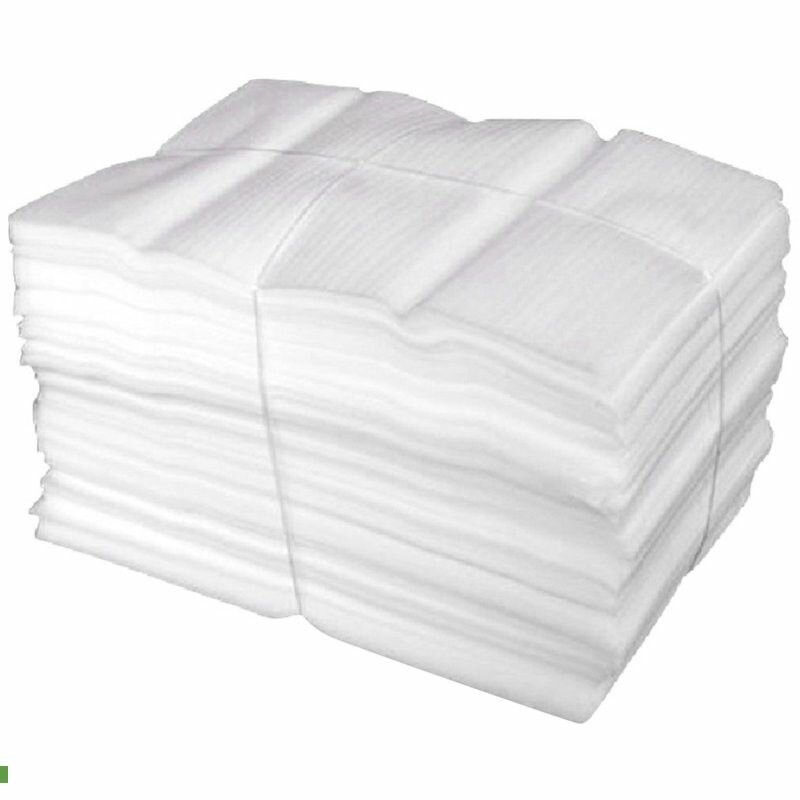 100 шт. упаковочных пакетов, пенопластовая упаковка для очков, посуды и чашек