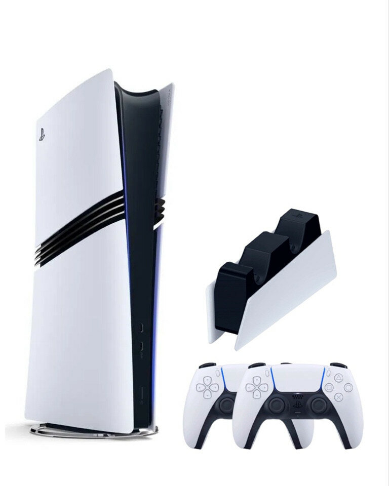 Игровая приставка Sony PlayStation 5 Pro (без дисковода Digital Edition)+2-й геймпад+зарядка