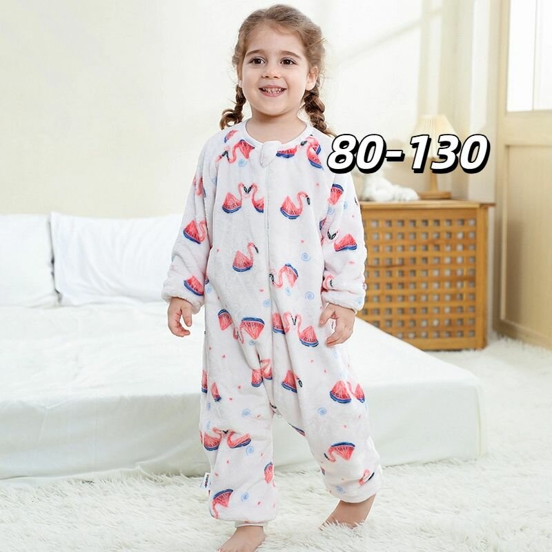 Детский спальный мешок с длинными рукавами