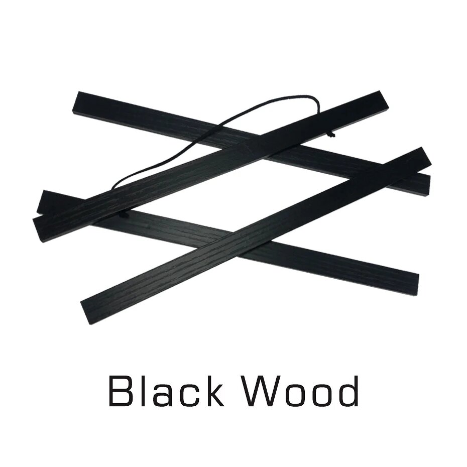Черная деревянная рамка для картин 40см Black Wood