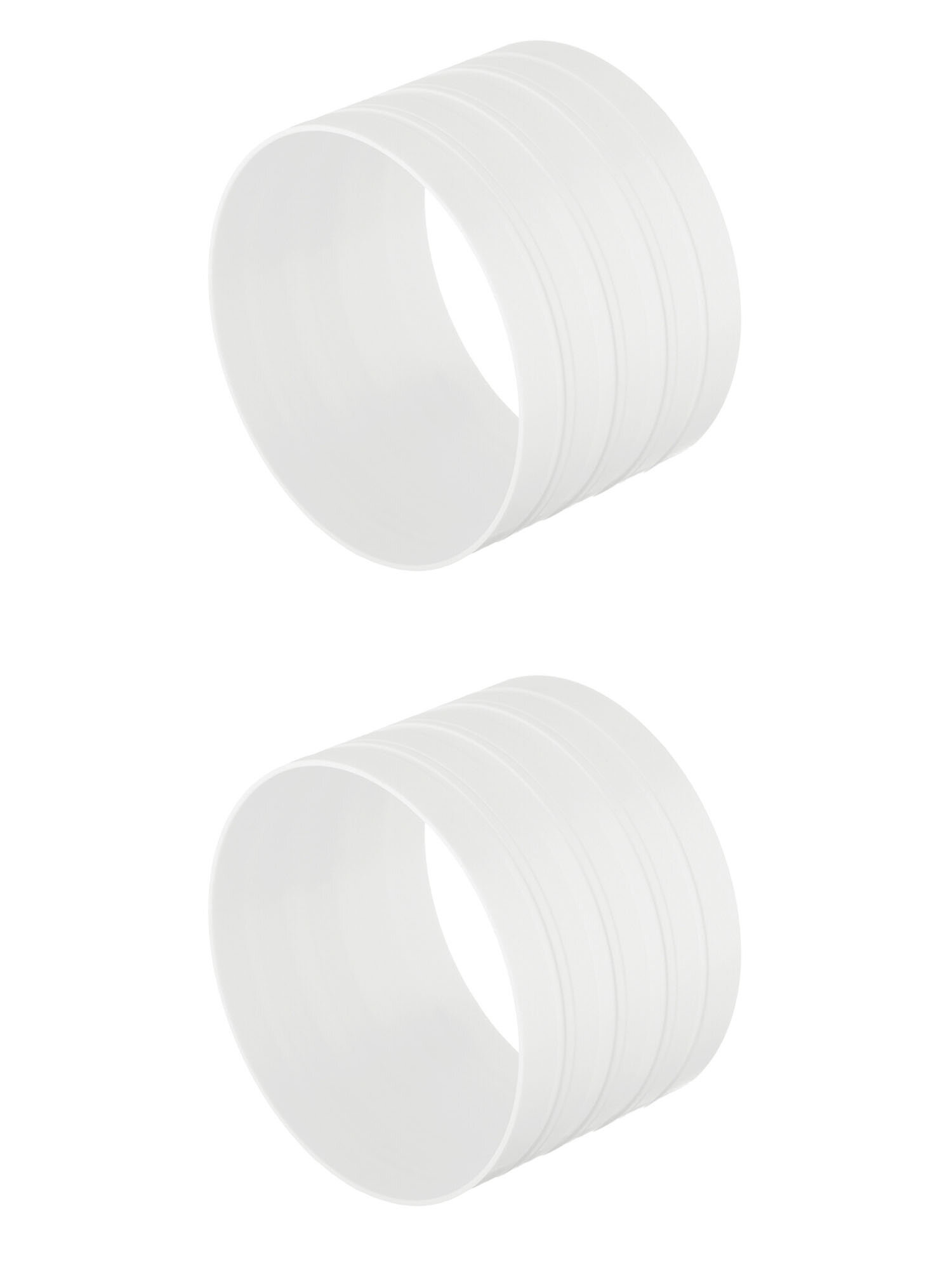 Соединитель для круглых гибких воздуховодов пластиковый d125 мм (2 шт.)