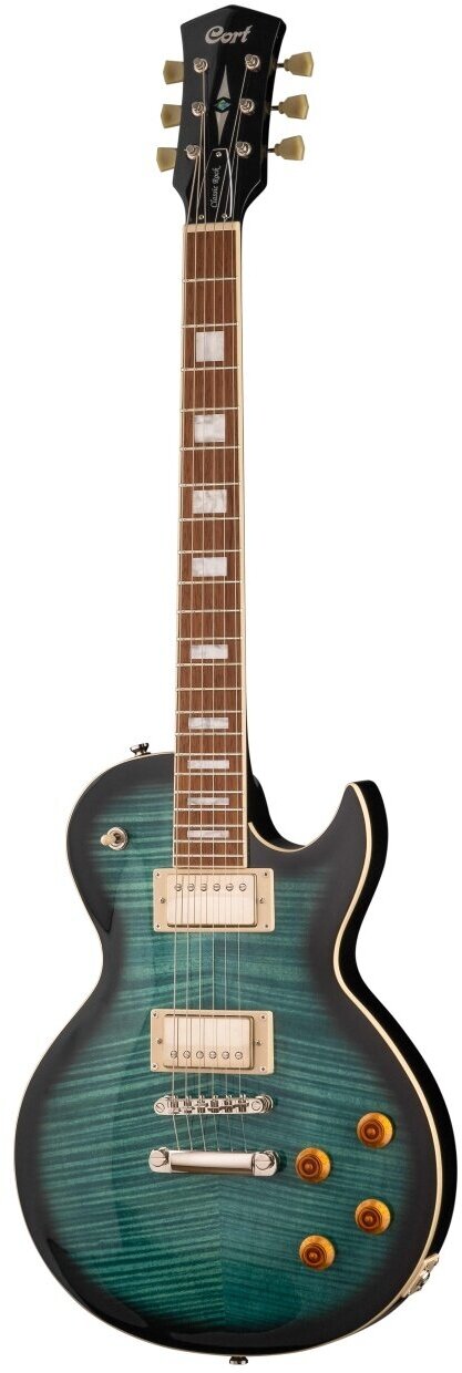 Электрогитара Cort CR250-DBB Classic Rock, темно-синий санберст, хамбакеры, 6 струн