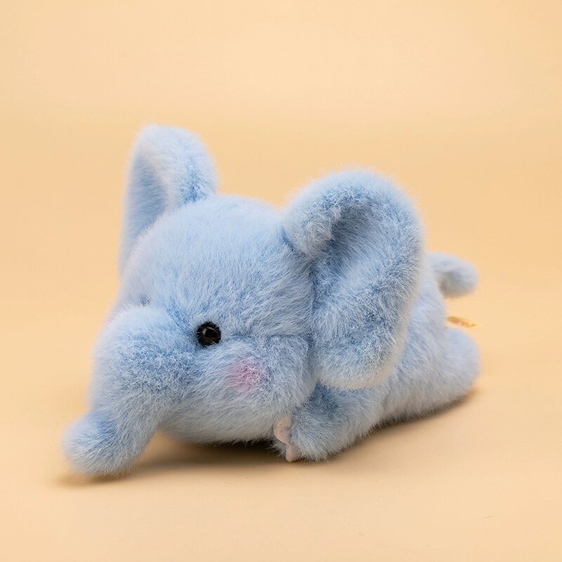Милая плюшевая игрушка-свинка Капи в виде слона, очень очаровательная кукла-подушка на запястье, кукла-компаньон для