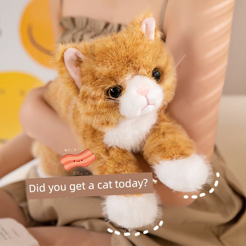 Милая реалистичная плюшевая кукла-кошка Рэгдолл, игрушка-кошка, подарок для подруги, лучшей подруги, ребенка, на день