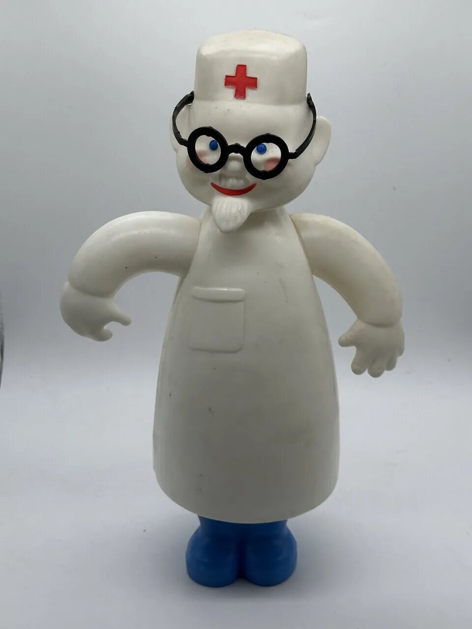 Игрушка Доктор айболит 70 годы Охтален СССР винтажная