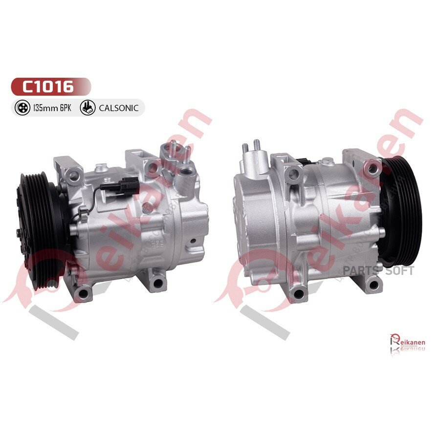 Компрессор конд. восст для NISSAN MAXIMA A32 9 от официального дистрибьютора, REIKANEN, артикул C1016