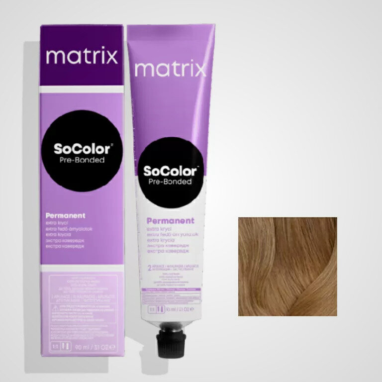 Краска для волос SoColor Pre-Bonded 508N 90 мл MATRIX SoColor Pre-Bonded 508N Краска 90 мл