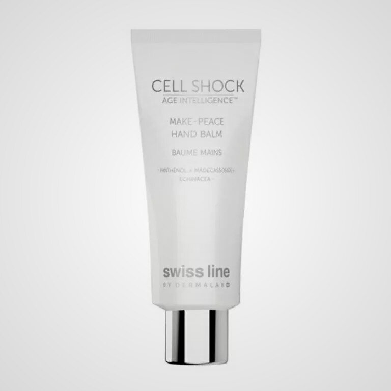 Успокаивающий бальзам для рук 50 мл SWISS LINE Cell Shock Age Intelligence Make-Peace Hand Balm Бальзам 50 мл