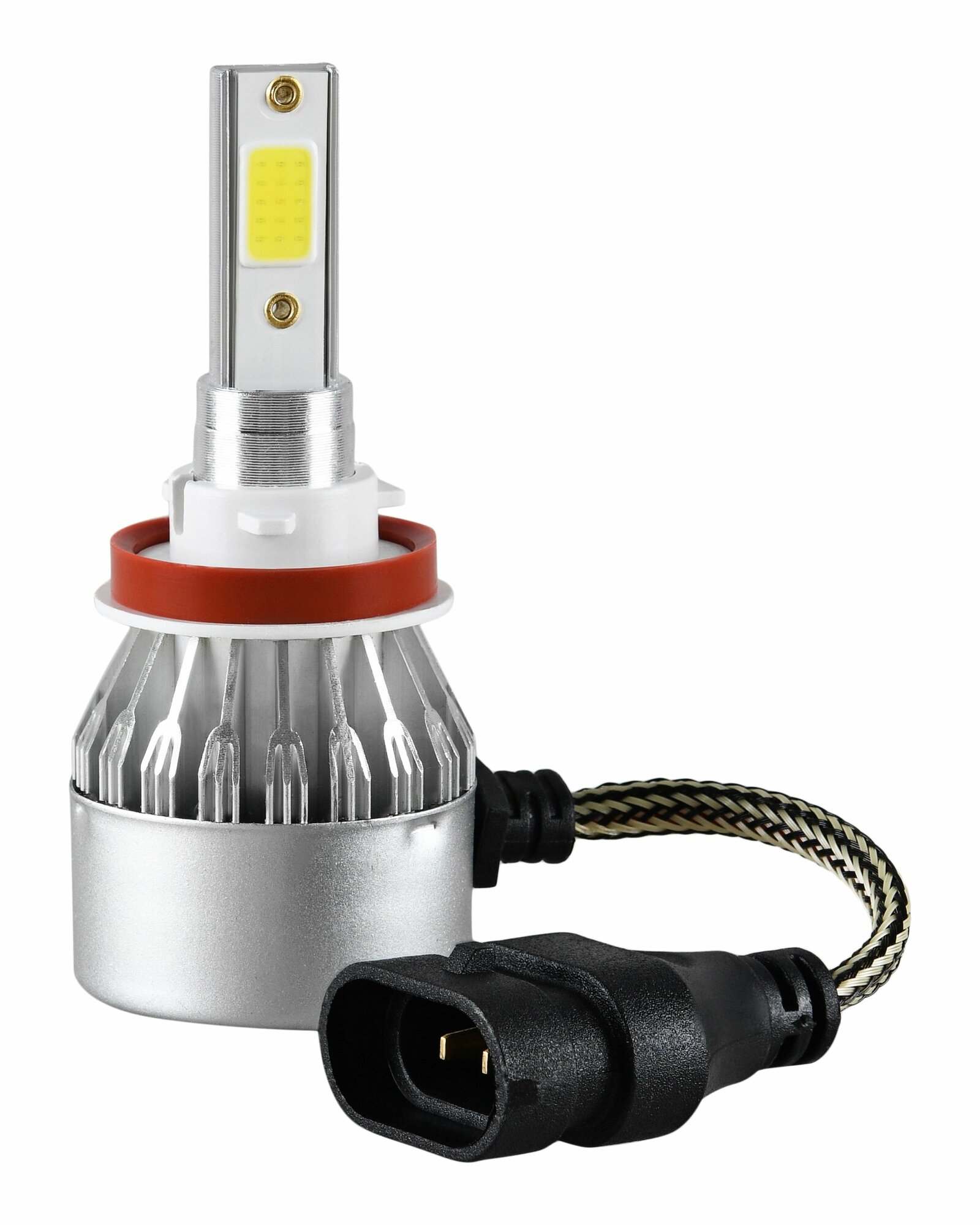 H8 С6 Лампа лед автомобильная для Nissan Tiida C11, седан, рестайлинг, для противотуманных фар c 2010-2013г.