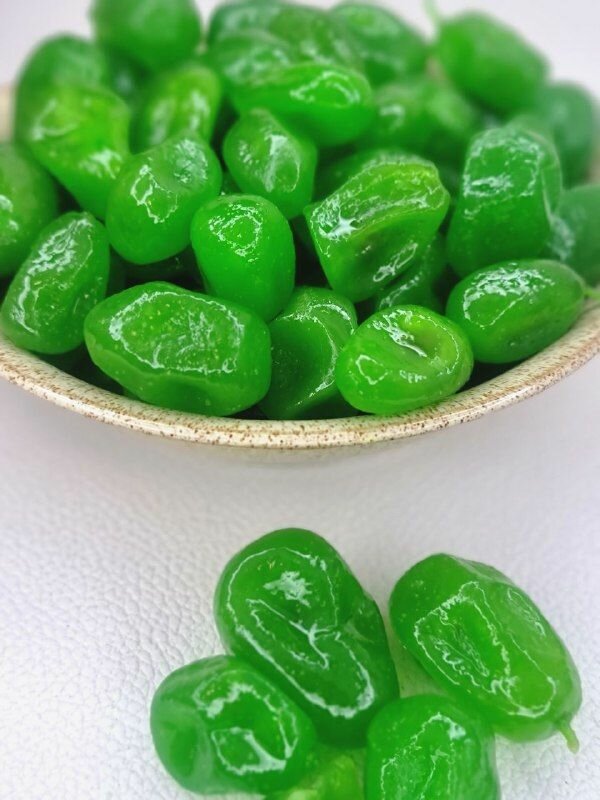 Кумкват сушеный зеленый в сиропе