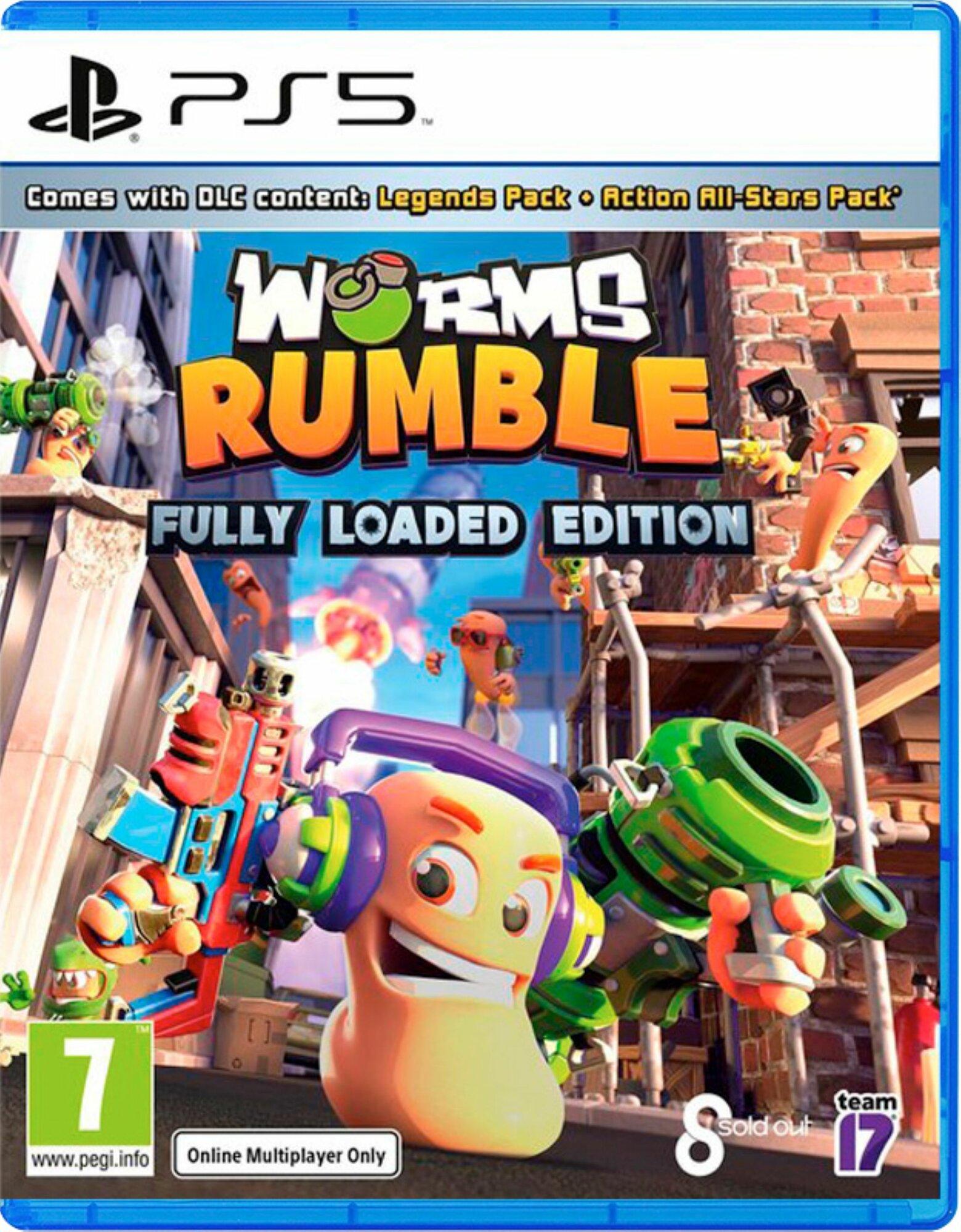 Worms Rumble - Fully Loaded Edition (русские субтитры) (PS5)