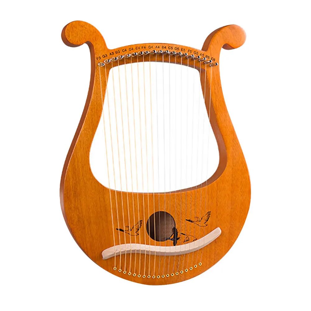 19-шт струны для арфы, детали лиры, струны для арфы, замена запасных аксессуаров, музыкальные инструменты, сталь