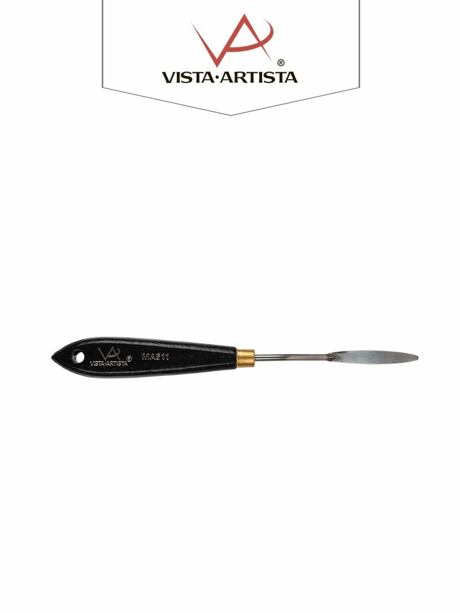 VISTA-ARTISTA мастихин художественный рыбка с деревянной ручкой MAS11