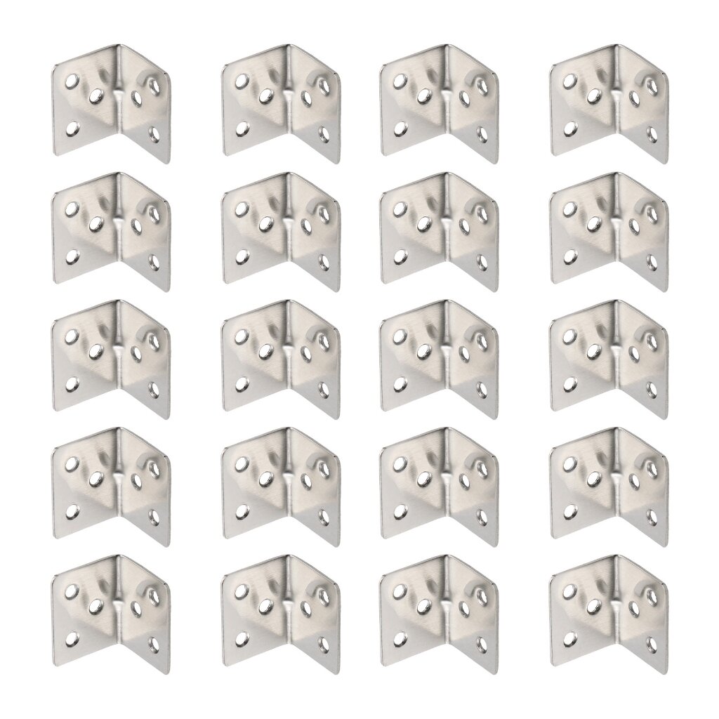 20-кратные соединительные элементы для тяжелых условий эксплуатации, Прямоугольное крепление для полки для деревянного стула