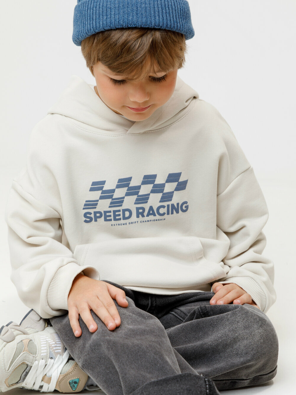 Худи для мальчика, из натурального хлопка