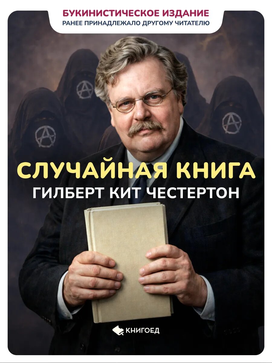 Книга. Случайная книга - Гилберт Кит Честертон (2048746990726)