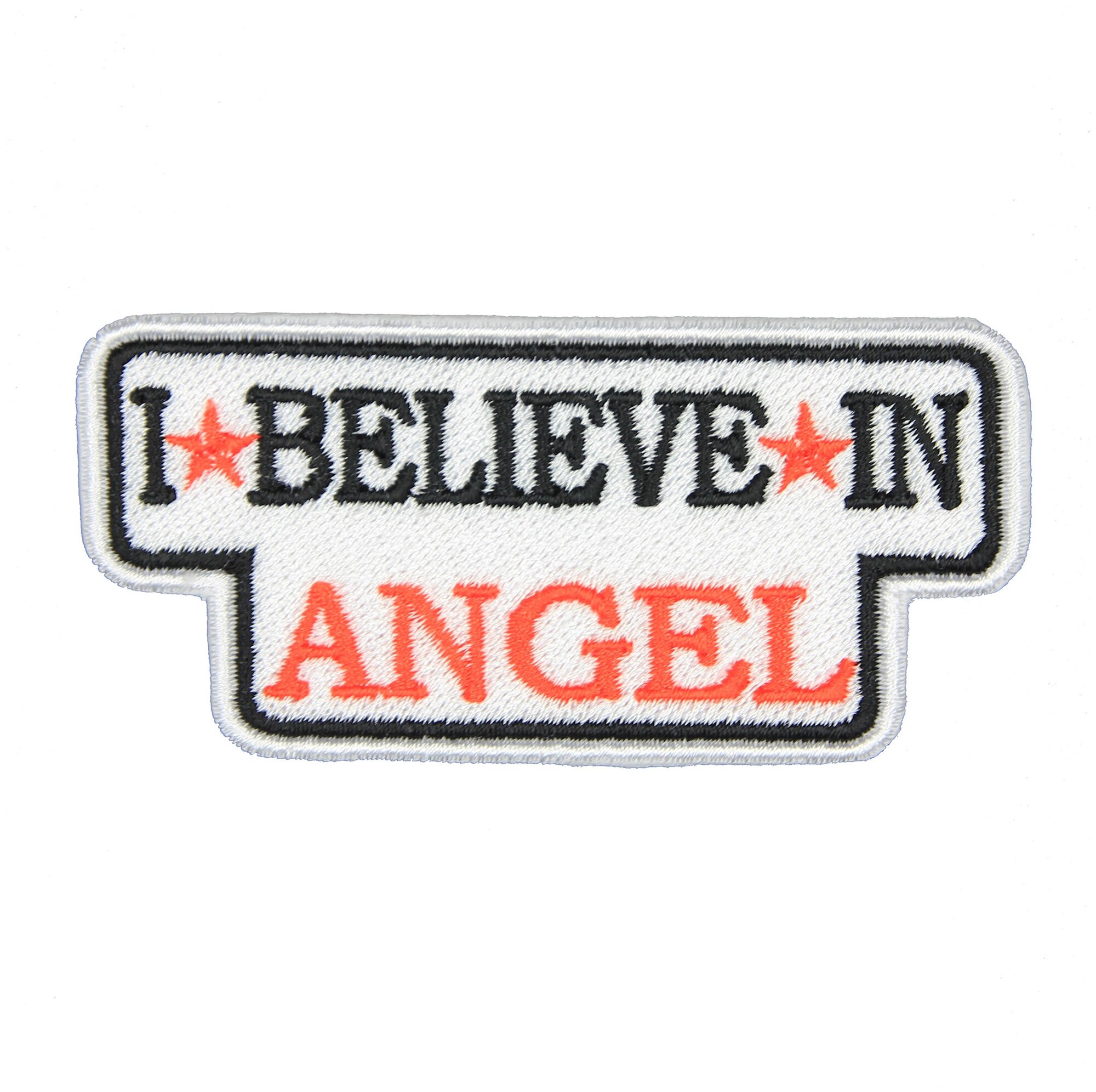 Нашивка, патч, шеврон "I Believe in Angel" 80x40mm PTC196