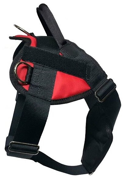 Шлейка с нашивками для собак № 2 стропа 50 мм с пластиковой пряжкой ZooMaster (1 шт)