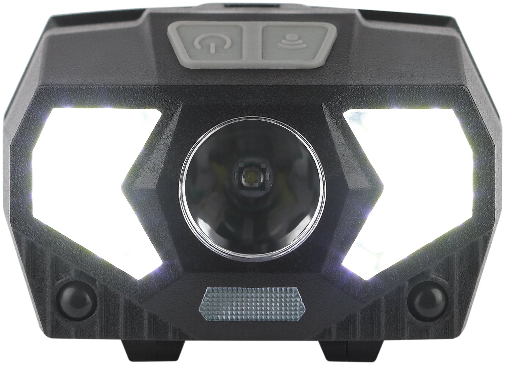 Налобный фонарик ЭРА GB-608, ударопрочный, LED, питание от батареек