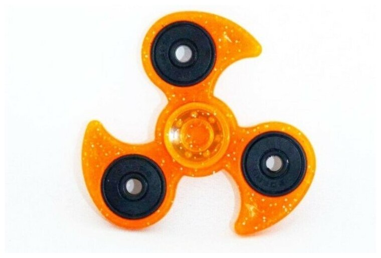 Спиннер Weizhikang 1239-2, антистресс, оранжевый, небольшой размер