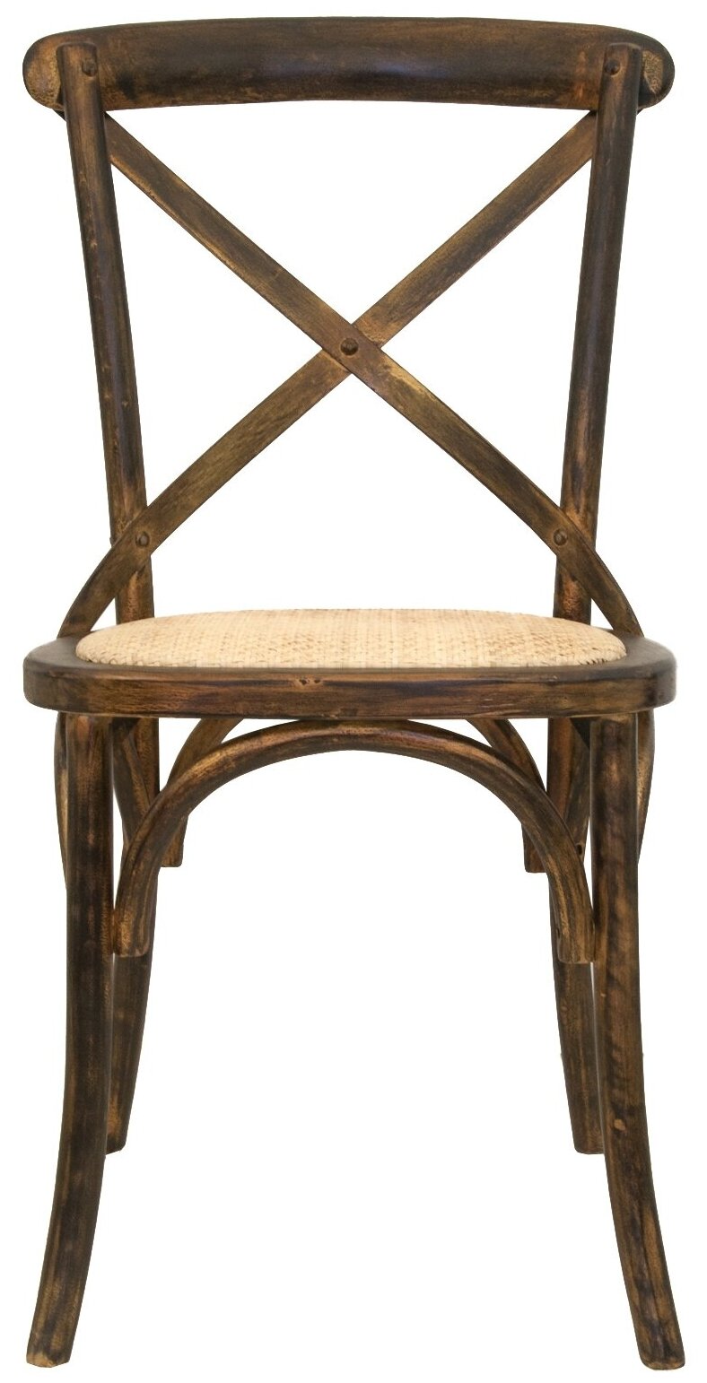 Венский стул Mak-interior Cross back bronze