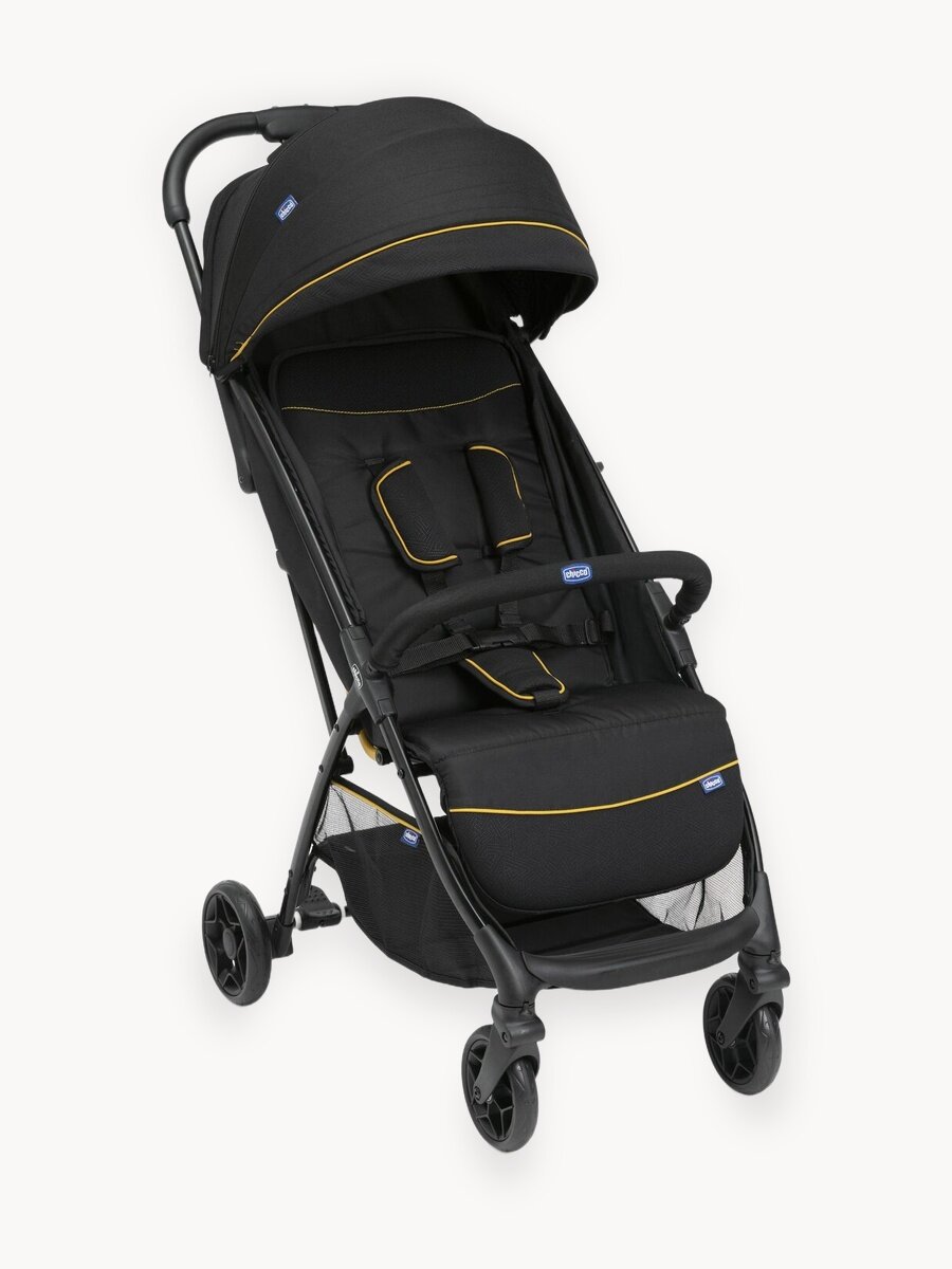 Прогулочная коляска Chicco Glee лёгкая от 0 до 4 лет Uneven Black