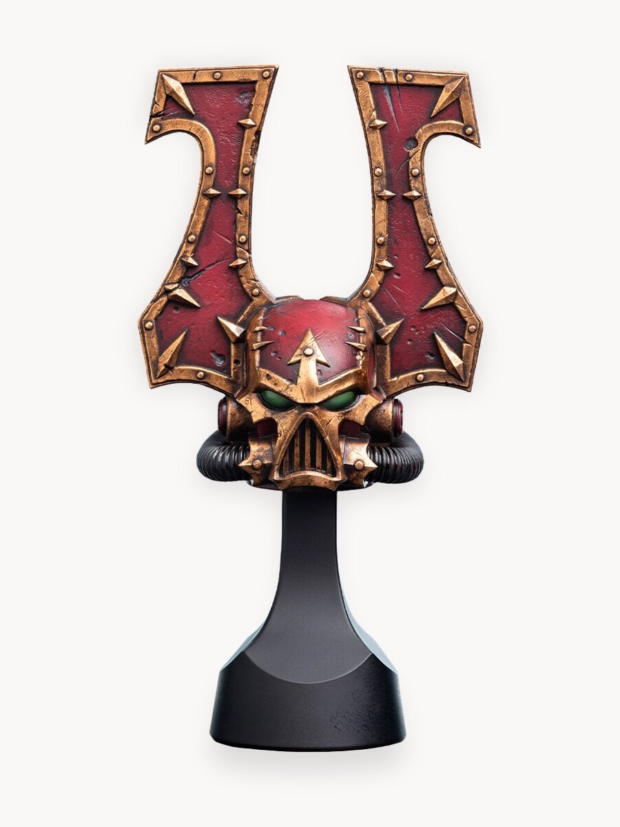 Статуэтка Weta Workshop Warhammer 40K Khorne Berzerker Miniature Helmet