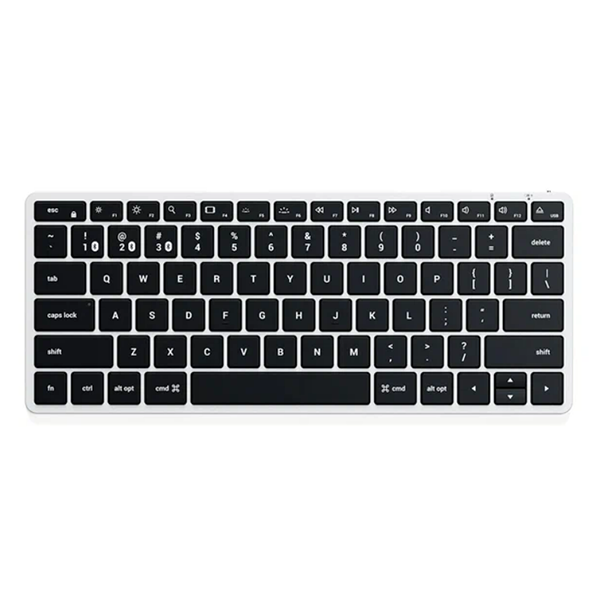Беспроводная клавиатура Satechi Slim X1 Bluetooth Keyboard-RU (ST-BTSX1S-RU) серебристый