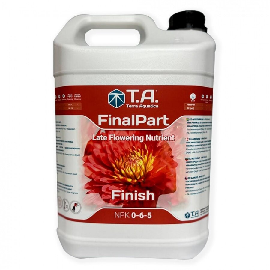 Удобрение для поздней стадии цветения Terra Aquatica FinalPart (ex GHE Ripen) 5 л.