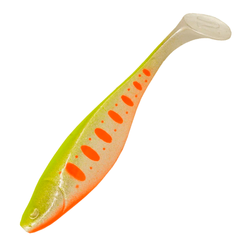 Приманка силиконовая Narval Commander Shad #032-Motley Fish - в упаковке 3 шт, размер 5.5" (13.97 см)