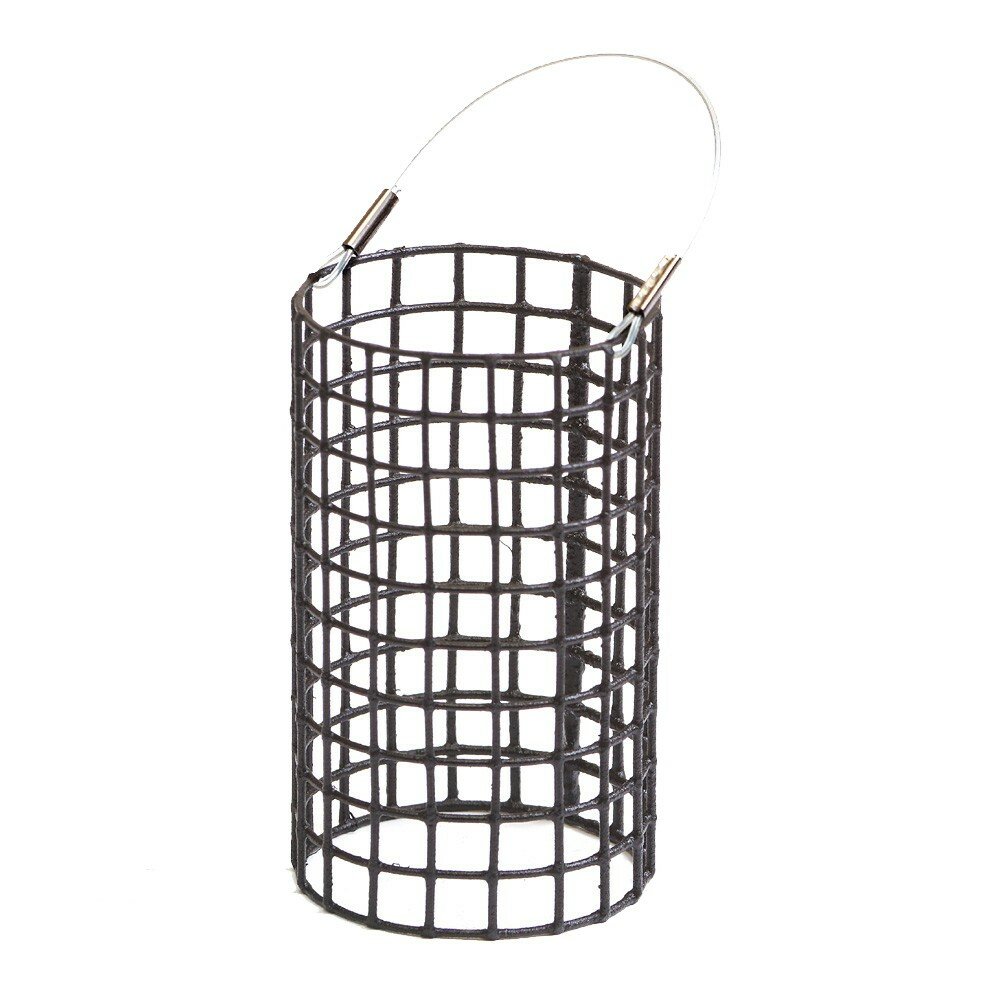 X-Feeder ME Fastfood L кормушка для прикормки 10 г 70 мл матовый черный сетчатый корпус