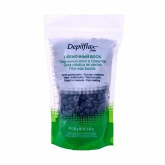 Depilflax, Воск горячий пленочный в гранулах черный 250 гр.