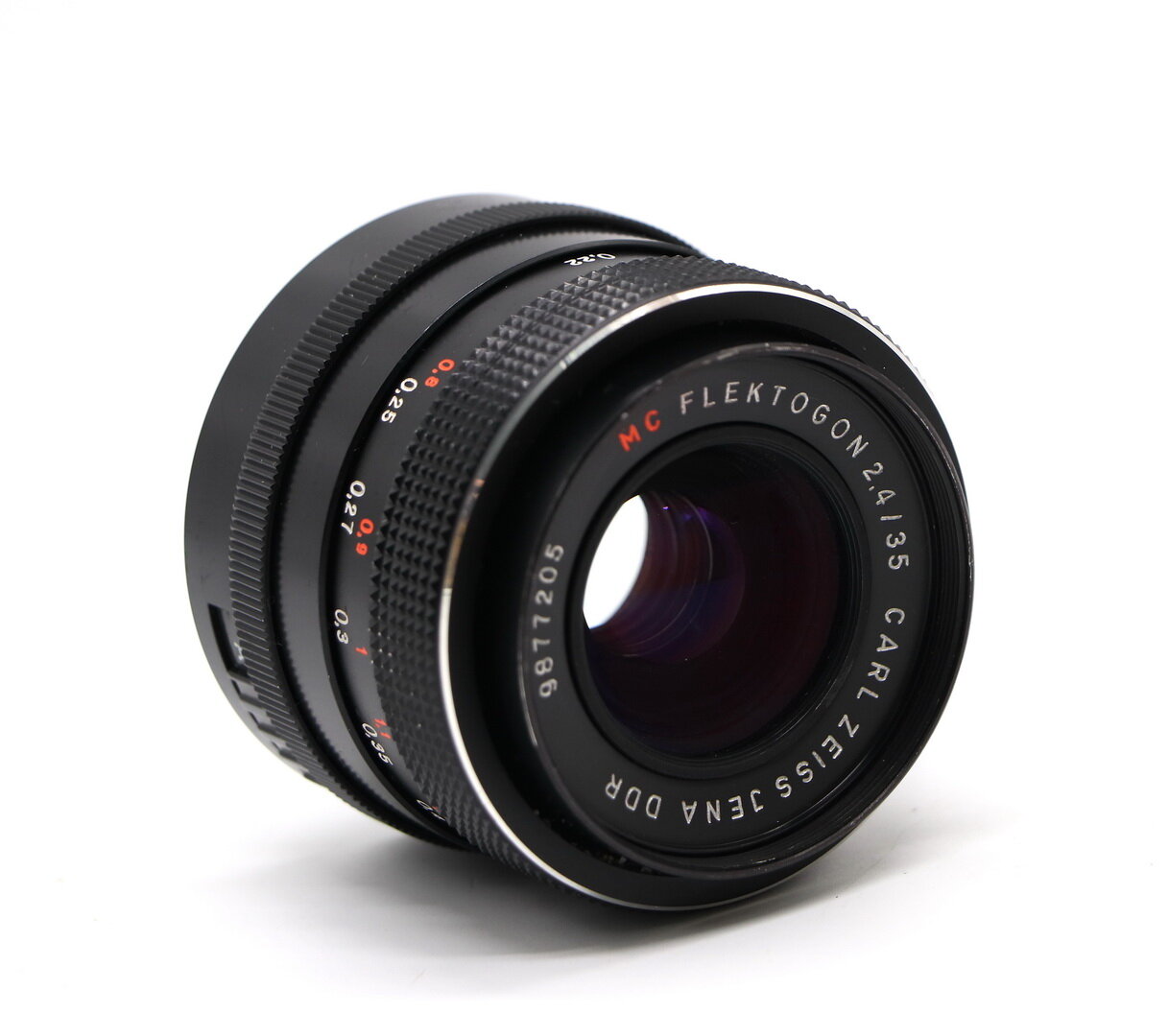 Flektogon 2.4/35 MC Carl Zeiss Jena DDR в тубусе