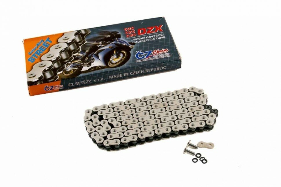 Цепь для мотоцикла CZ Chains 530 DZX - 112 (Active-Ring)