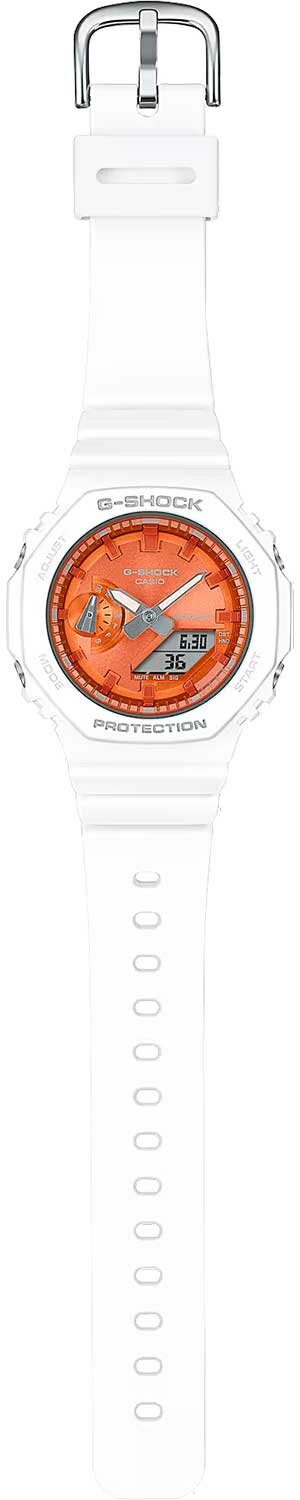 Наручные часы CASIO G-Shock, оранжевый, белый — фото 1