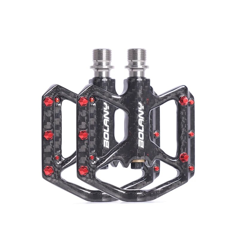 BOLANY Педали из углеродного волокна черные