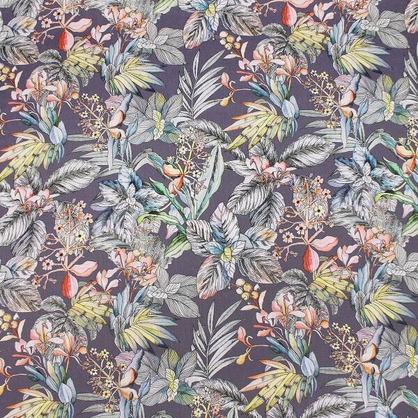 Ткань для шитья, батист, 100% хлопок, цветочный принт, 2х1,4 м