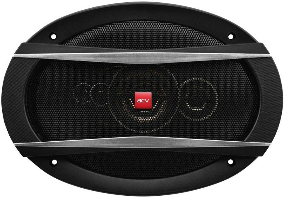 Колонки автомобильные ACV PI-694E 240Вт 88дБ 4Ом 15x23см (6x9дюйм) (ком:2кол.) коаксиальные четырехполосные