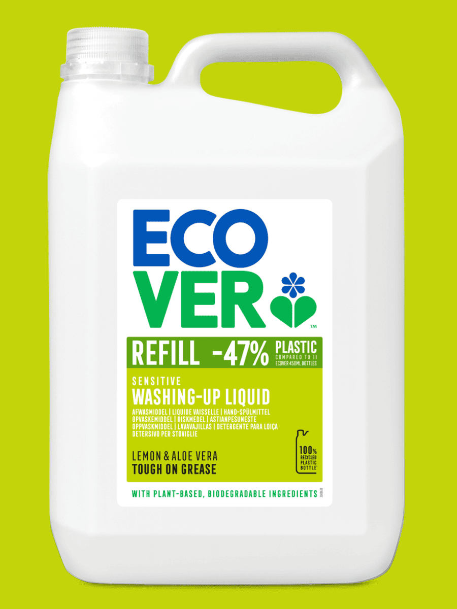 Жидкое средство для мытья посуды Ecover с экстрактом Алое Вера экоконцентрат 5 литров