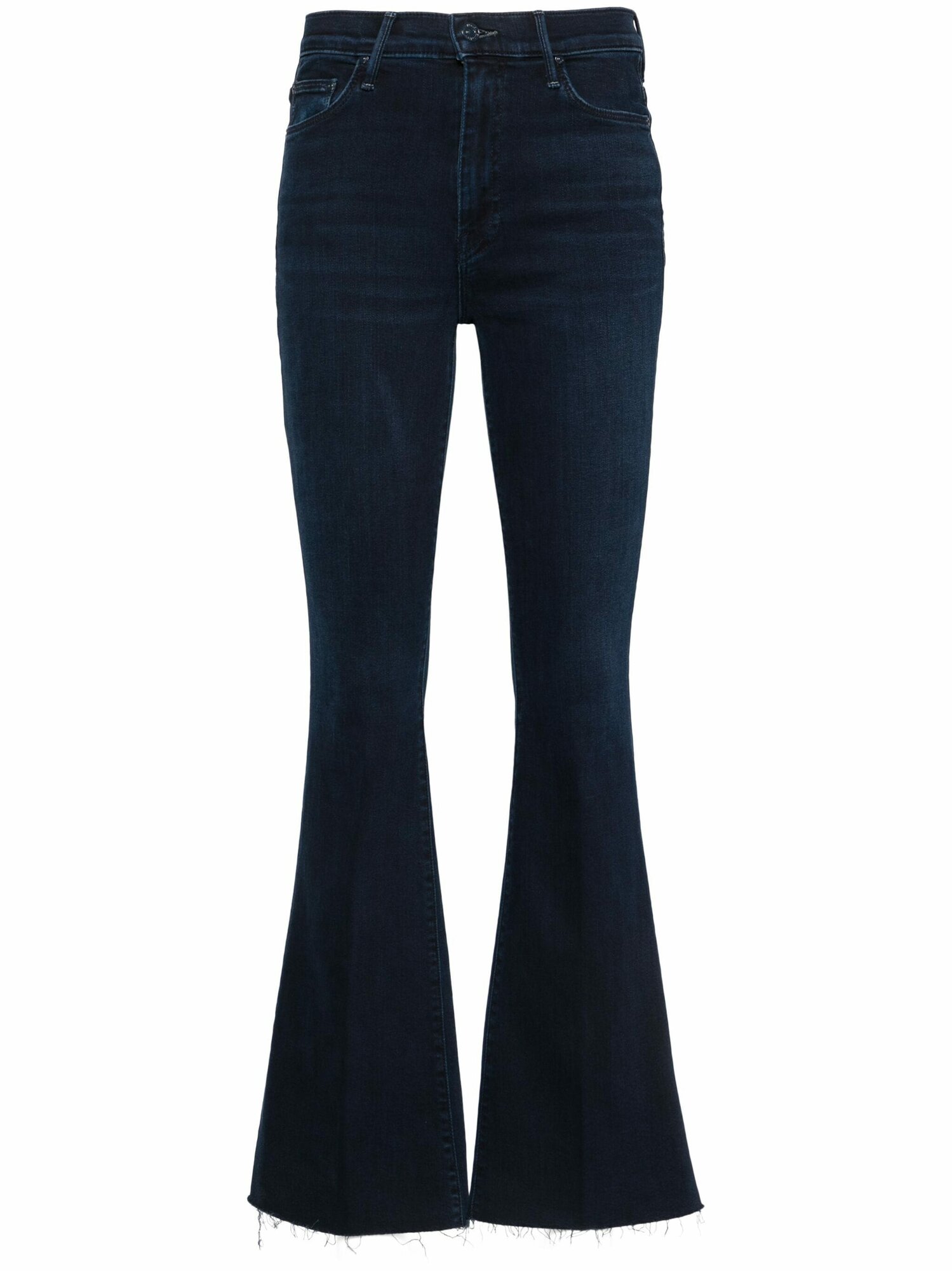 Джинсы буткат Mother bootcut The Weekender Fray