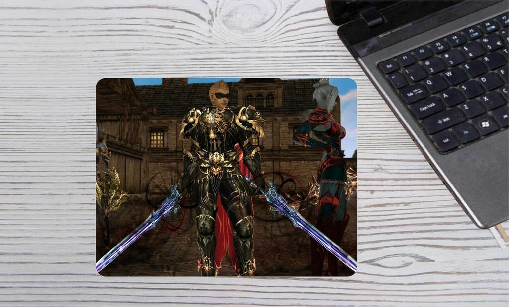 Коврик для мышки игровой 36 на 29 см MIGOM Lineage 2, Линеэйдж 2 №9