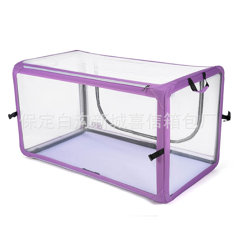 Выставочная клетка, для кошек, фиолетовая