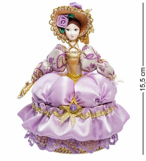 Кукла-шкатулка Дама с веером RK-733/ 2 113-707819