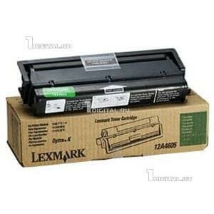 Картридж Lexmark 12A4605 Black черный для Optra K1220 (5К)