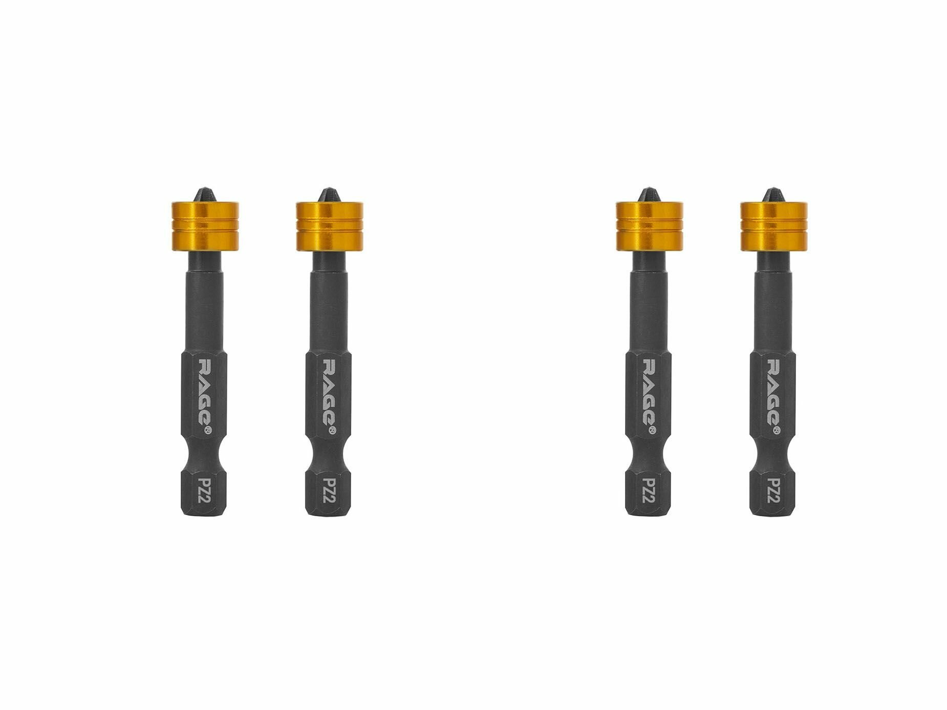 Бита Vira Rage (554134) PZ2 магнитная 50 мм с ограничителем (4 шт.)