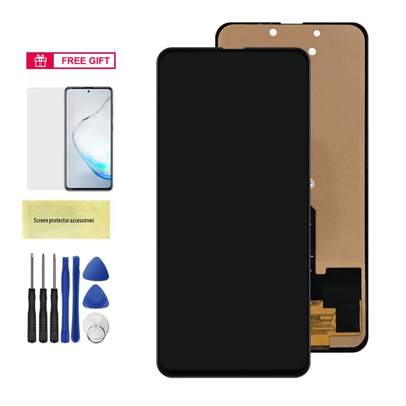 AMOLED-дисплей Для Xiaomi Mi Mix 3, 6,39-дюймовый Емкостный Сенсорный Экран С Рамкой, TFT No Frame