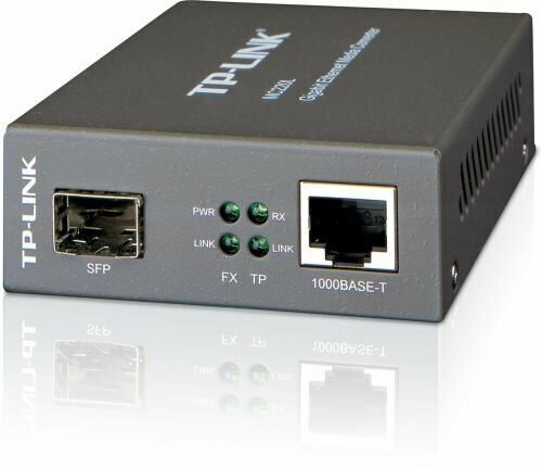 Медиа-конвертер TP-LINK MC220L 1x UTP Gigabit, 1xSFP 1Gb