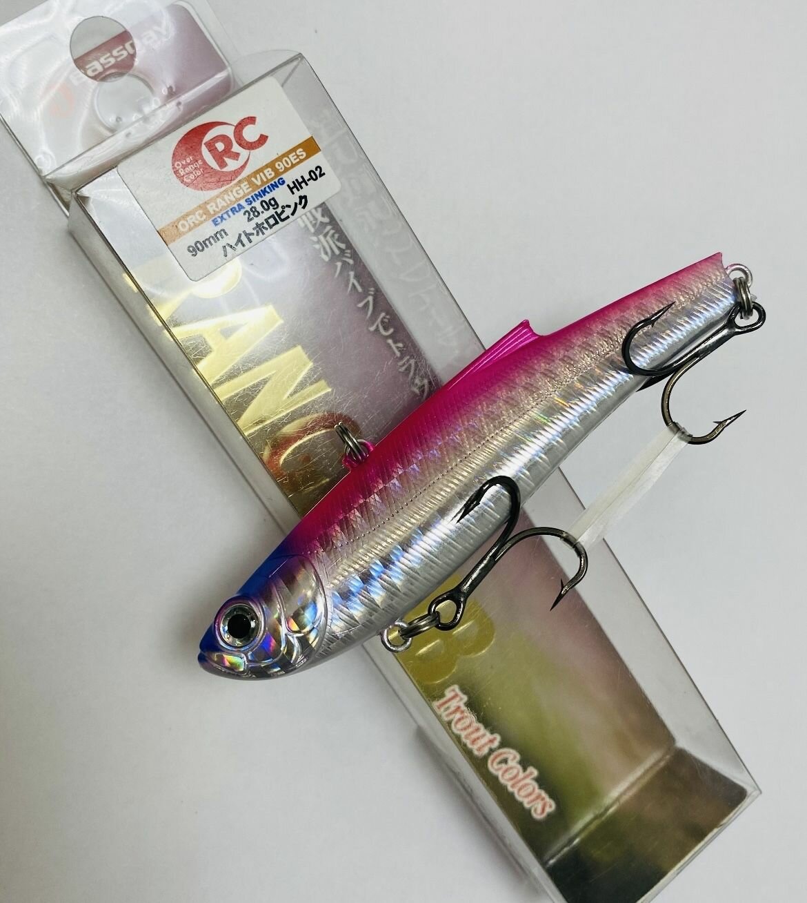 Раттлин Bassday Range Vib 90 ES Вес 28g цвет HH-02 #судак