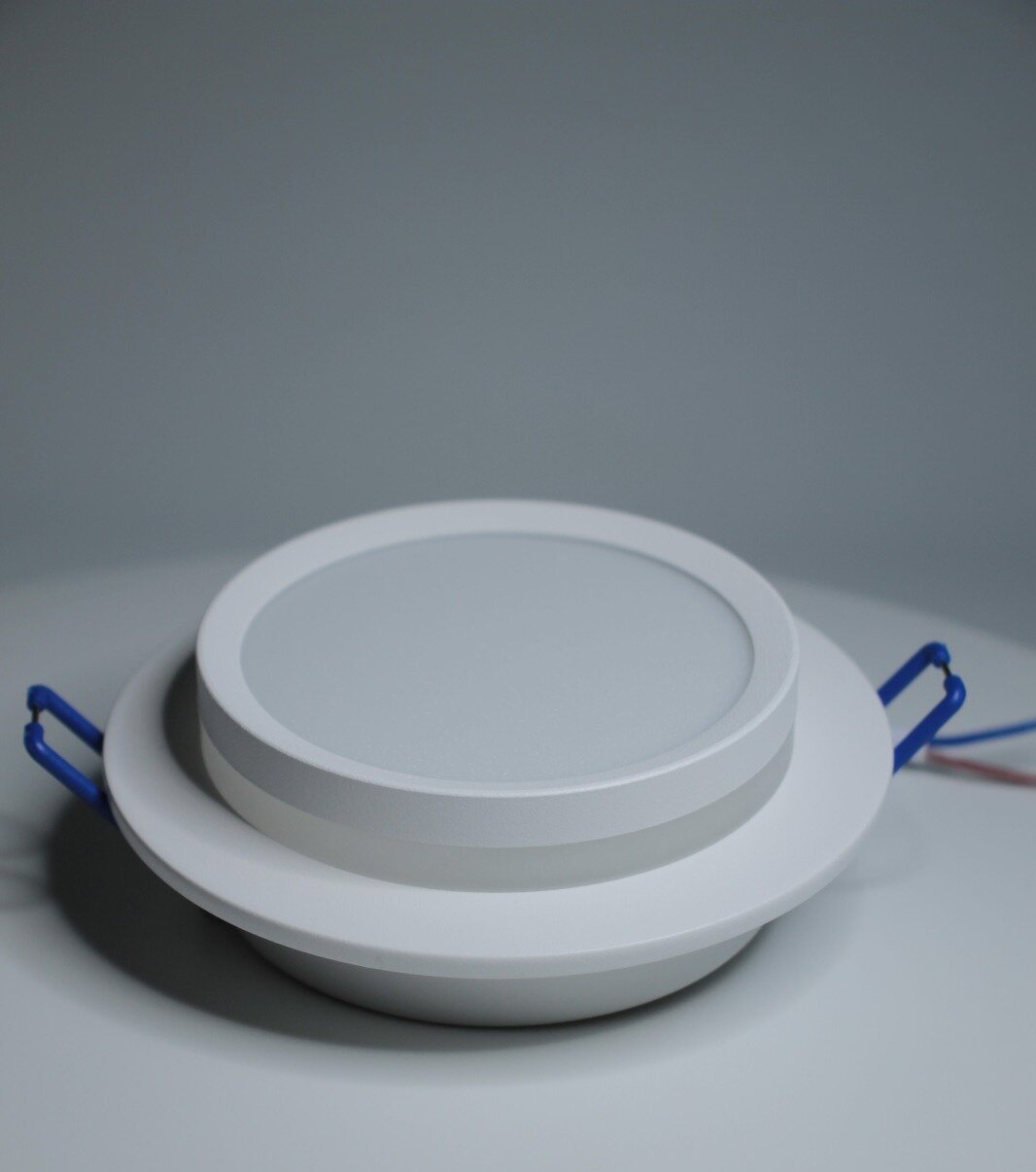 Светильник GX53, ART INFINITY круг белый Встраиваемый, 110*40